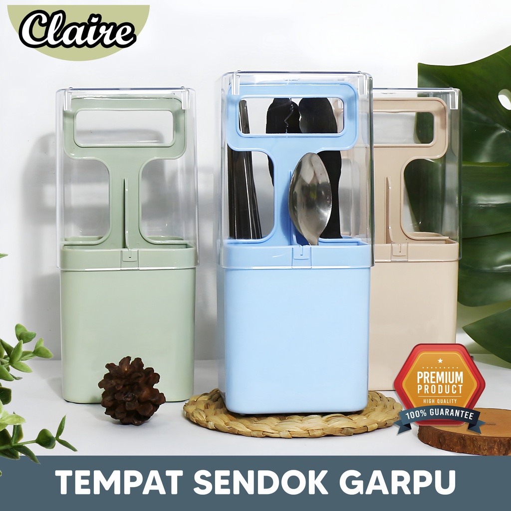 Jual Tempat Sendok Garpu Makan / Wadah Garpu Sendok Makan Dapur / Alat ...