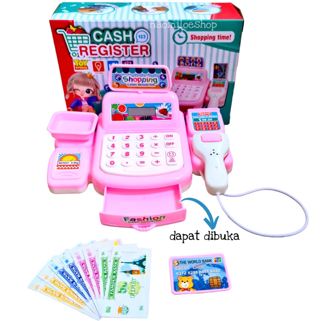 Jual Cash register impor Mainan kasir anak MAINAN ANAK KASIR KASIRAN ...