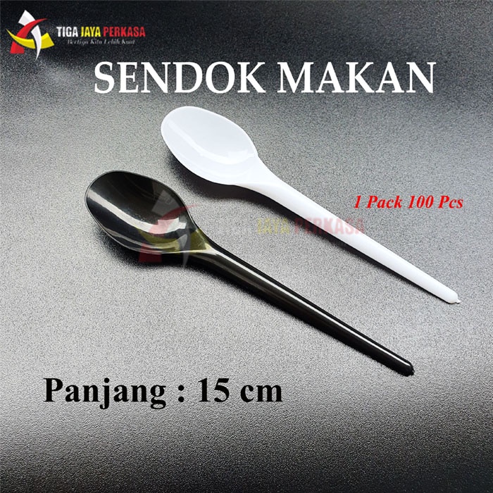 Jual Sendok Makan HCP / Sendok Plastik Food Grade / Sendok Kuat @100 ...