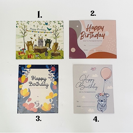 Jual Kartu Ucapan Ulang Tahun Birthday Card Ultah | Shopee Indonesia