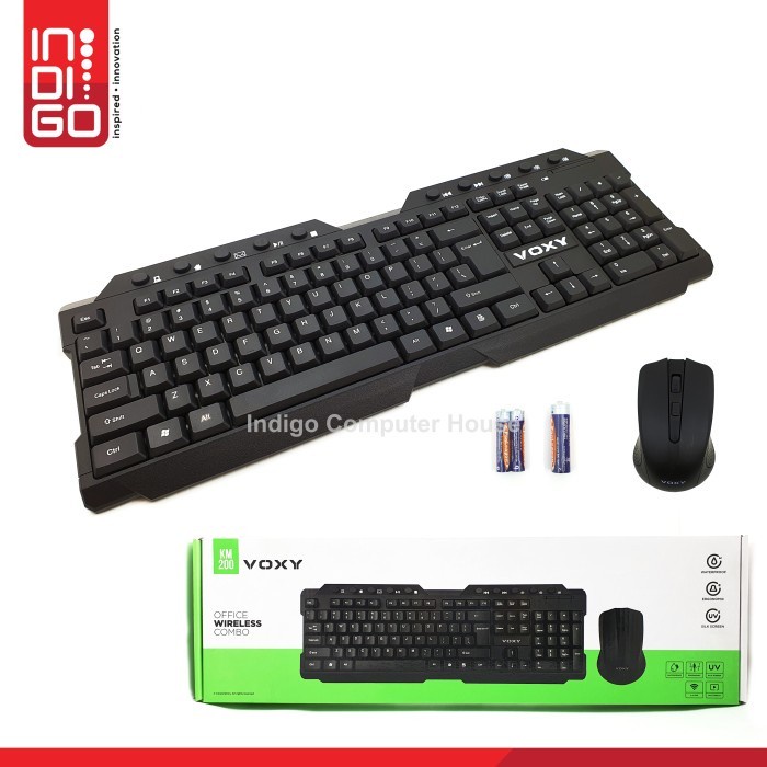 Jual KEYBOARD MOUSE WIRELESS COMBO VOXY KM200 | KEYBOARD MOUSE WIRELESS ...