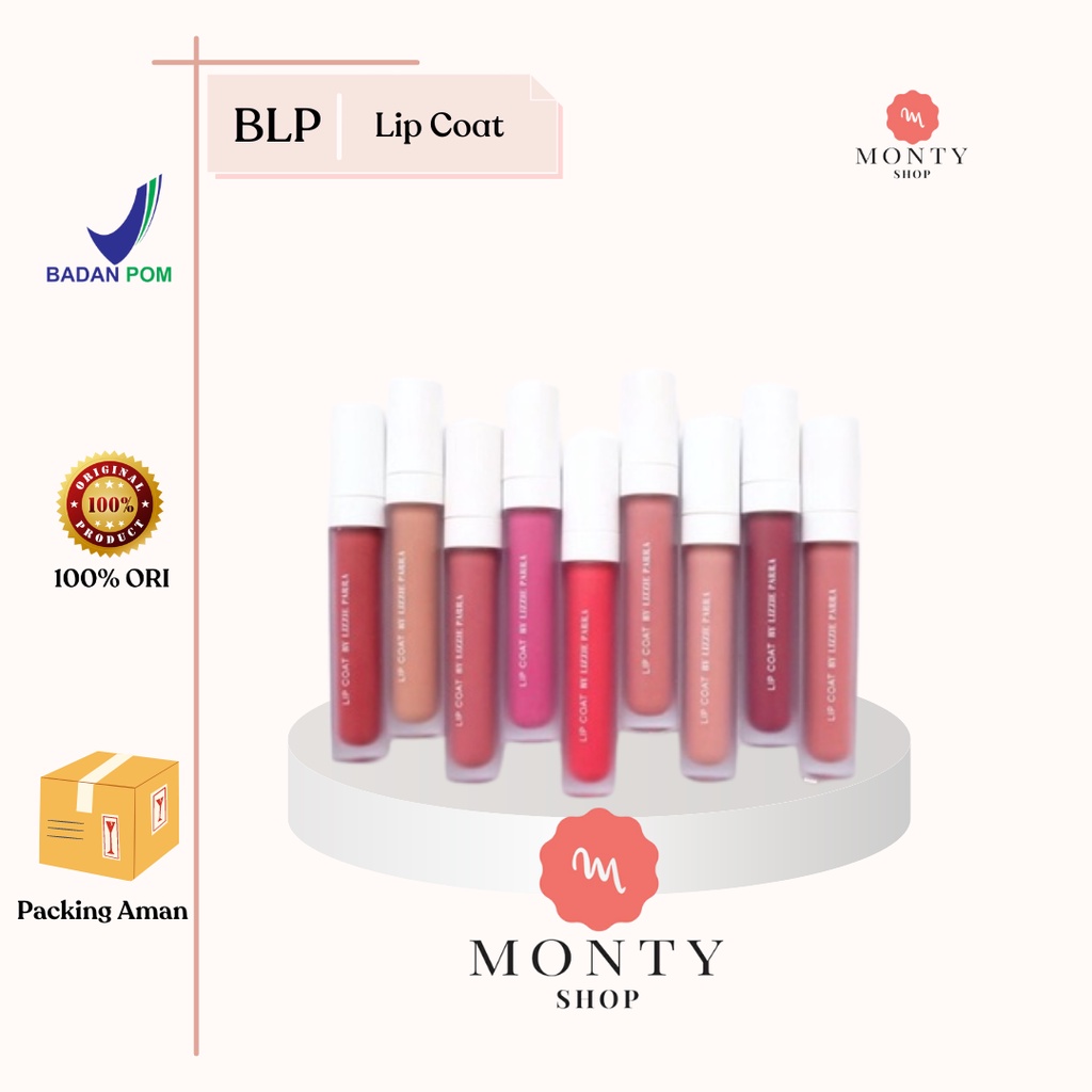 Jual BLP BEAUTY Lip Coat By Lizzie Parra [BPOM] Butter Fudge | Bloody ...