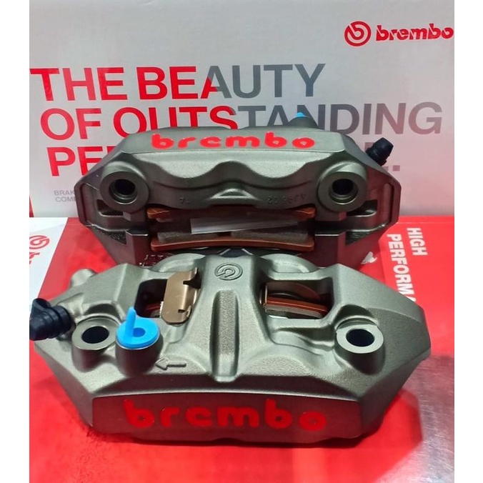 Jual Kaliper Rem Depan Brembo M4 Monoblock 4 Piston Original Italy | Shopee Indonesia