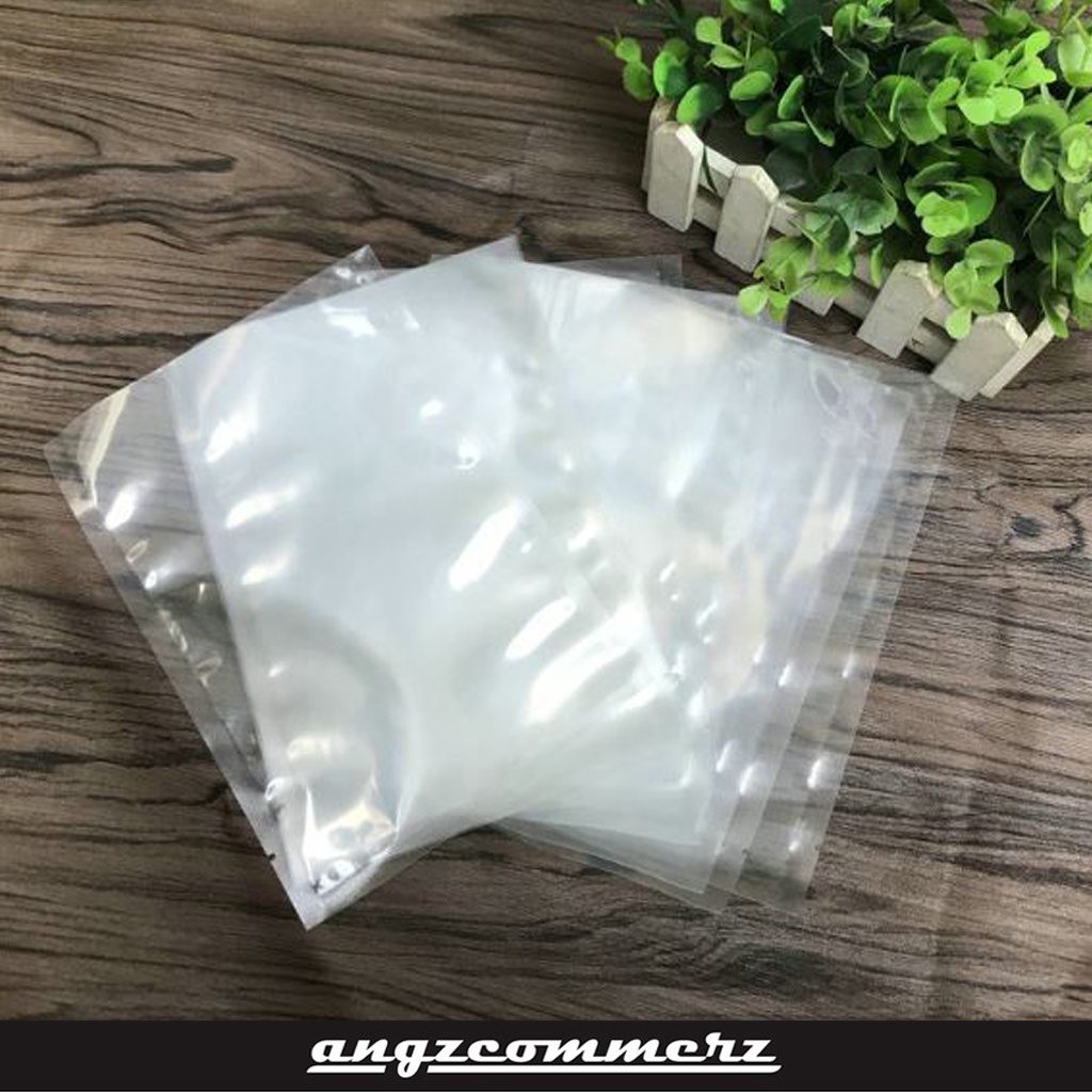 Jual Plastik Bening Vakum Makanan 70 micron Vacuum Flat Sachet Pack ...