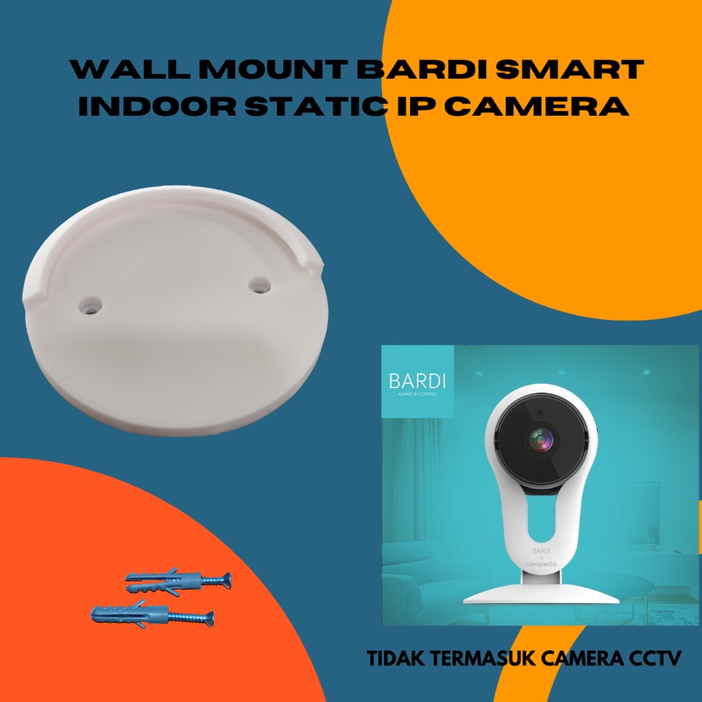 Jual Bardi Smart Indoor Static IP Camera CCTV Wall Mount Bracket Holder ...