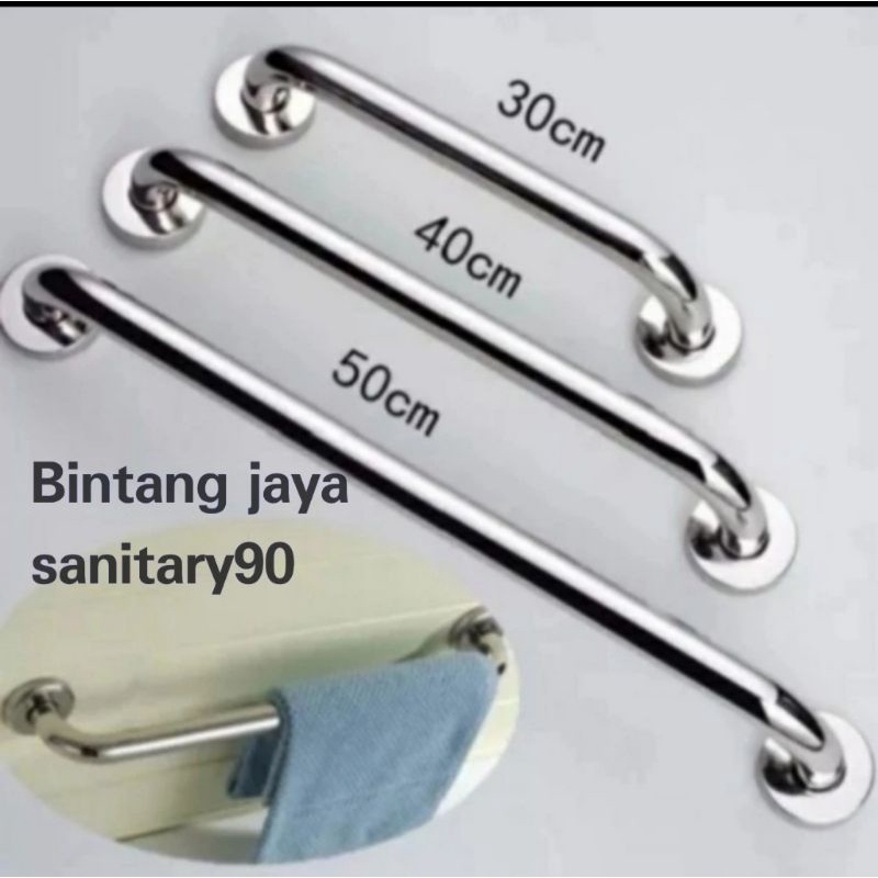 Jual Pegangan betahtub Stainless sus 304/grib bar kamar mandi Stainless | Shopee Indonesia