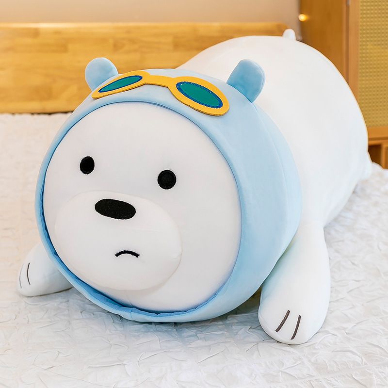 Jual Boneka Ice Bear 50cm Boneka Beruang Kutub Boneka Bare Bear New ...