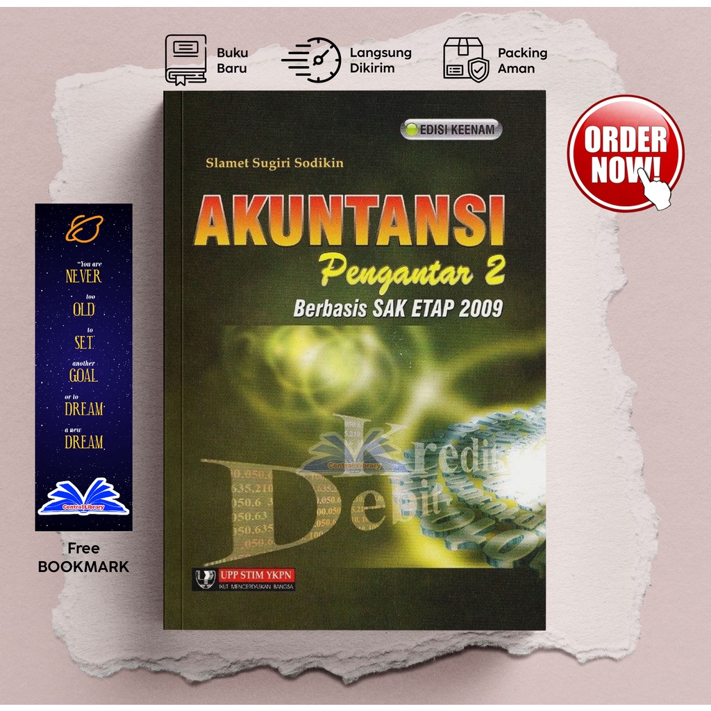 Jual Akuntansi Pengantar 2 Berbasis Sak Etap 2009 Edisi 6 By Slamet Sugiri Sodikin | Shopee ...