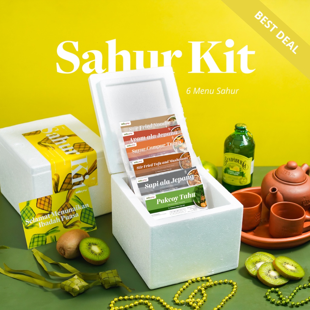Jual Satu Porsi Sahur Kit (Paket Makanan Sahur 6 Menu) | Shopee Indonesia