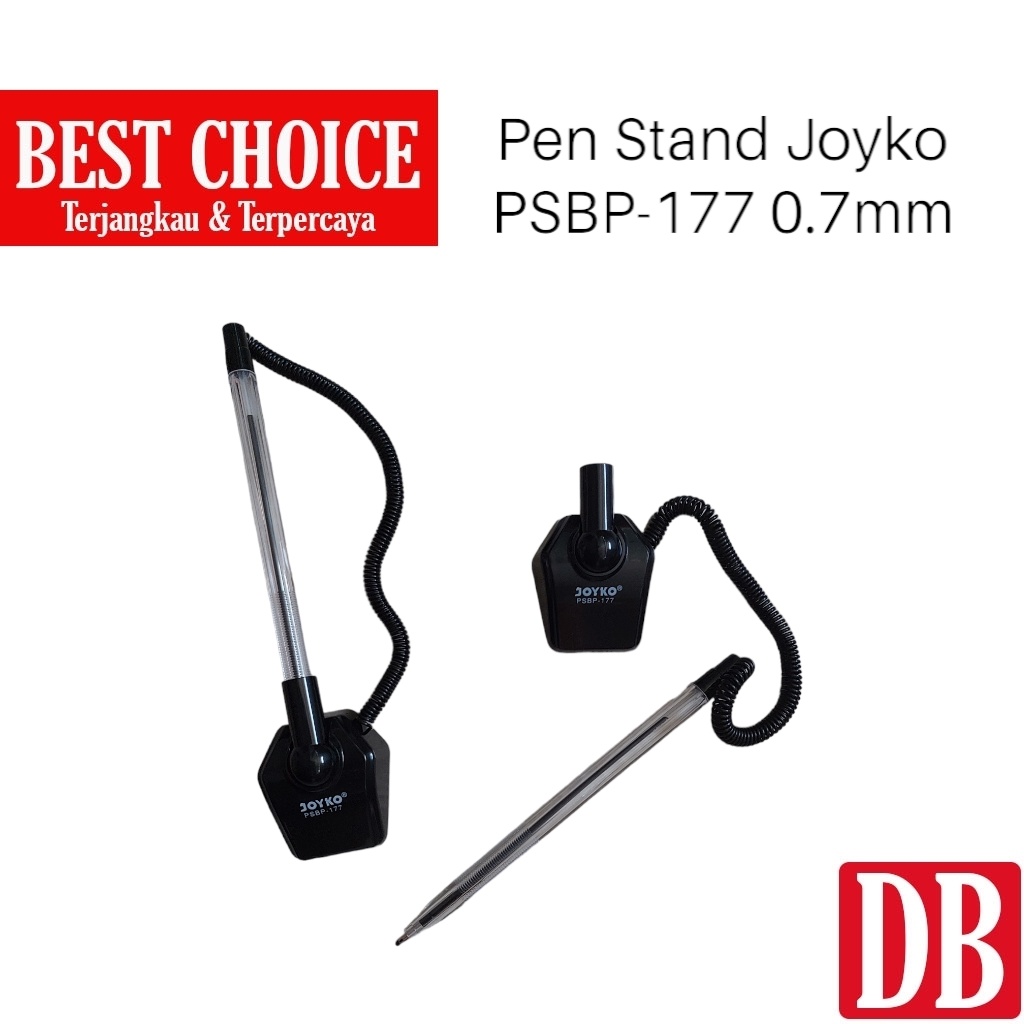 Jual Ballpoint / Pulpen Stand / Pen Berdiri Joyko PSBP-177 0.7mm Hitam ...