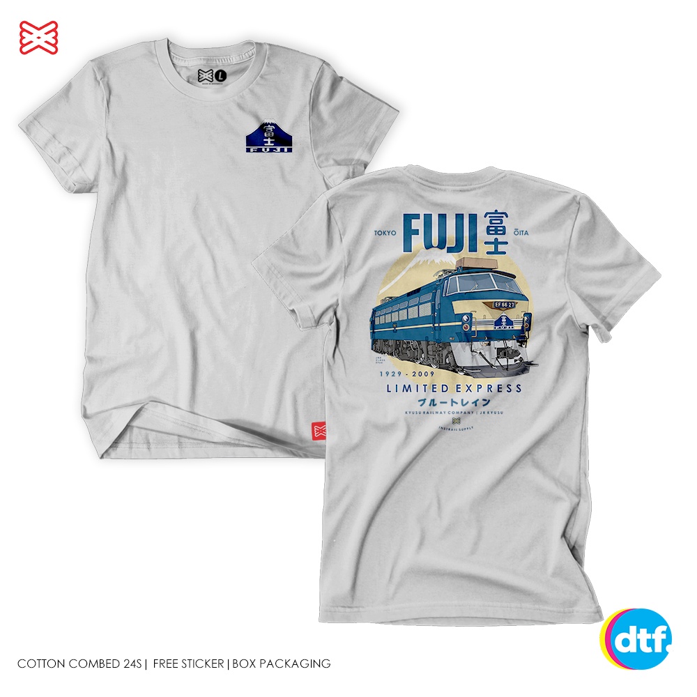 Jual Kaos Kereta Api | JR Blue Train Fuji EF66 | Shopee Indonesia