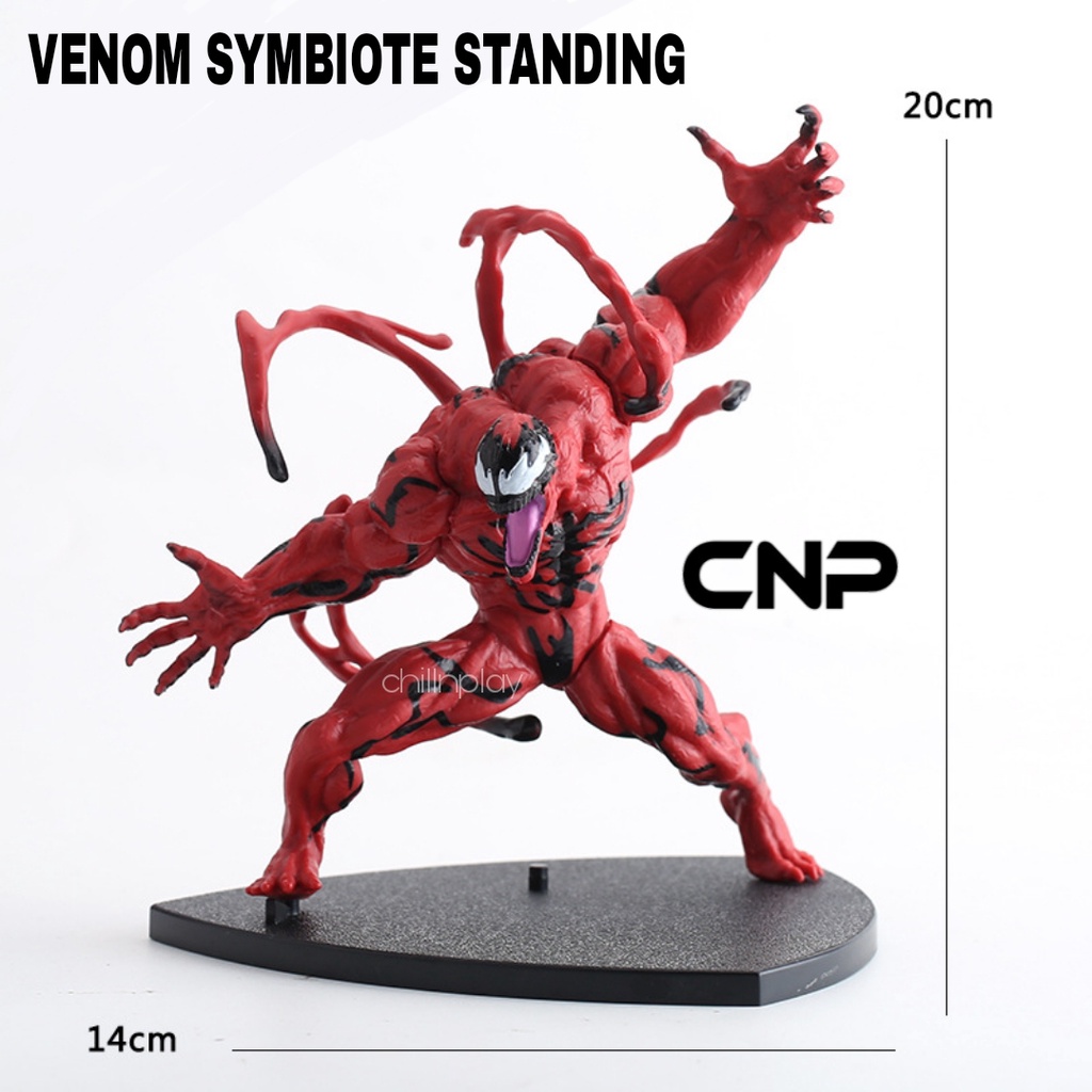 Jual Mainan Action Figure VENOM SYMBIOTE Spiderman Venom Edward Brock Cletus Kasady Massacre ...