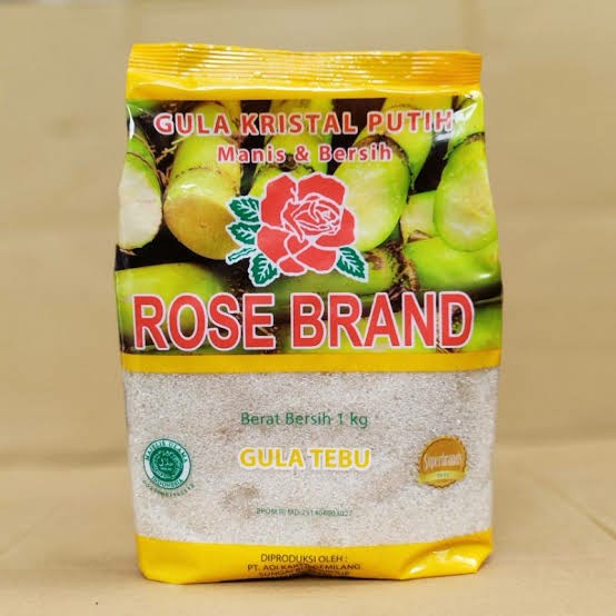 Jual Rose Brand Gula Pasir Tebu Kuning 1 kg | Shopee Indonesia