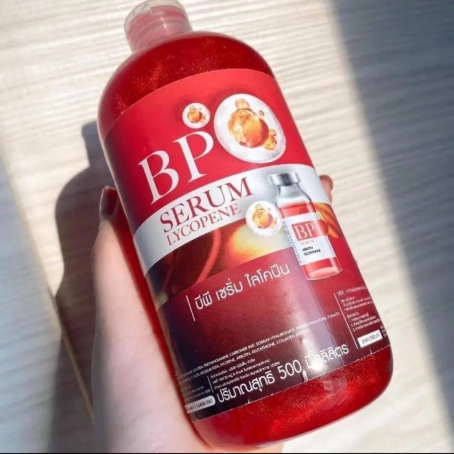 Jual BP SERUM LYCOPENE - BP SERUM ARBUTIN GLUTATHIONE 500ML | Shopee ...