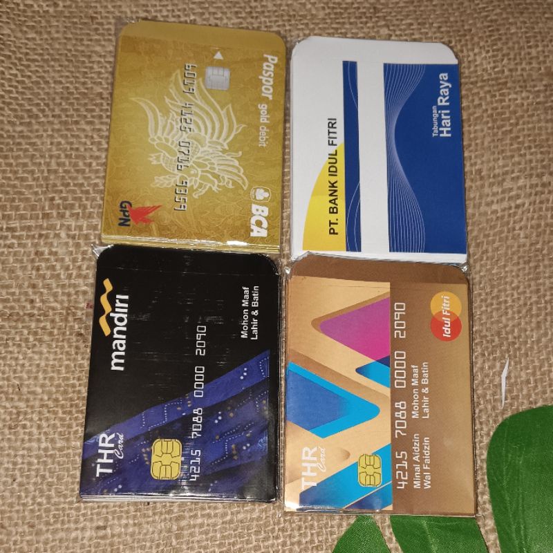 Jual Amplop lebaran/thr/amplop atm unik | Shopee Indonesia