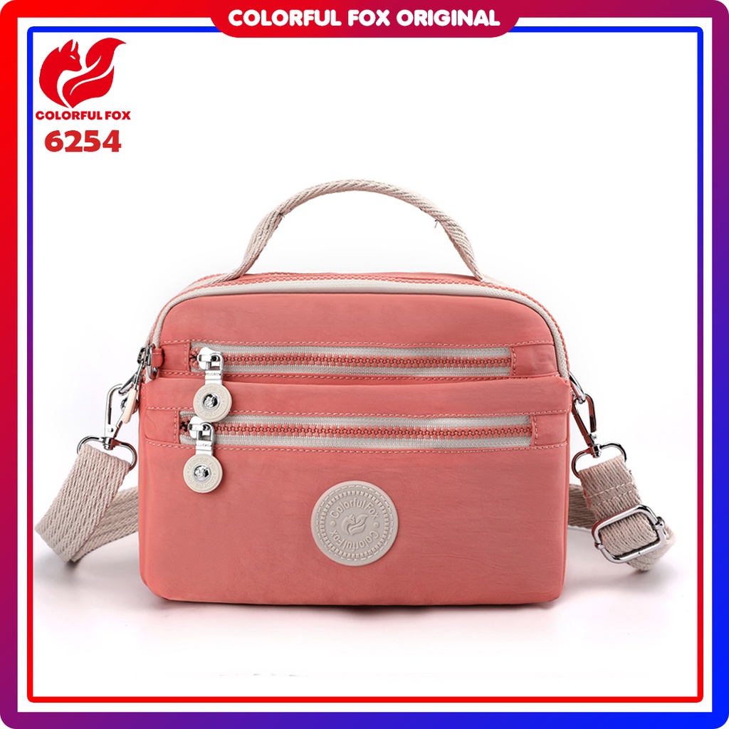 Jual Tas original - Tas Selempang Colorful Fox 6254 tas selempang ...