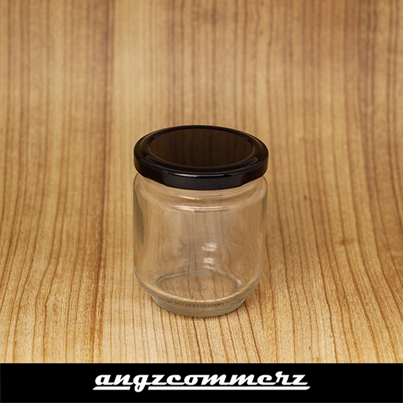 Jual Toples Kaca Beling Snack Glass Jar Makanan Kue Camilan 195ml ...
