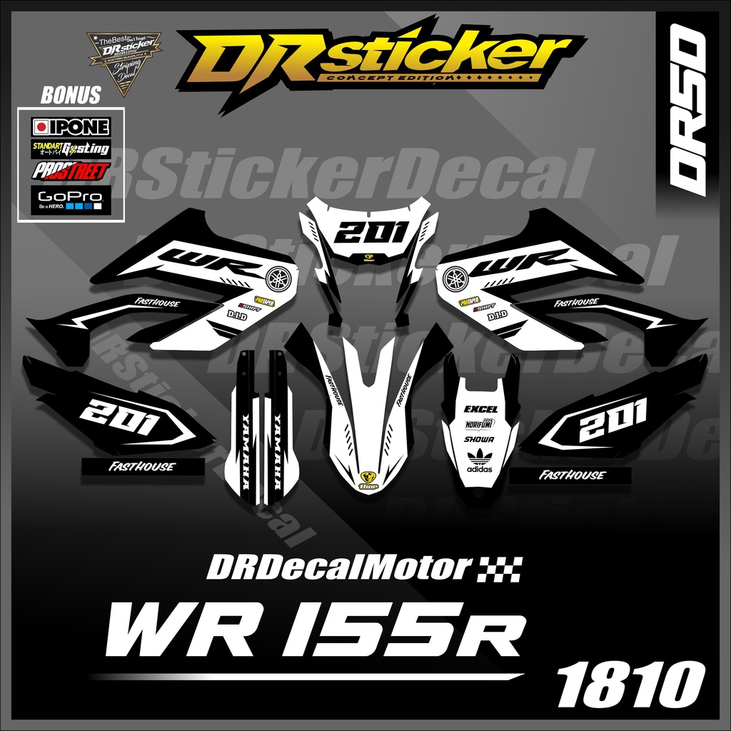 Jual Decal Full Body WR155R New Desain Custom Sticker Decal WR155R ...