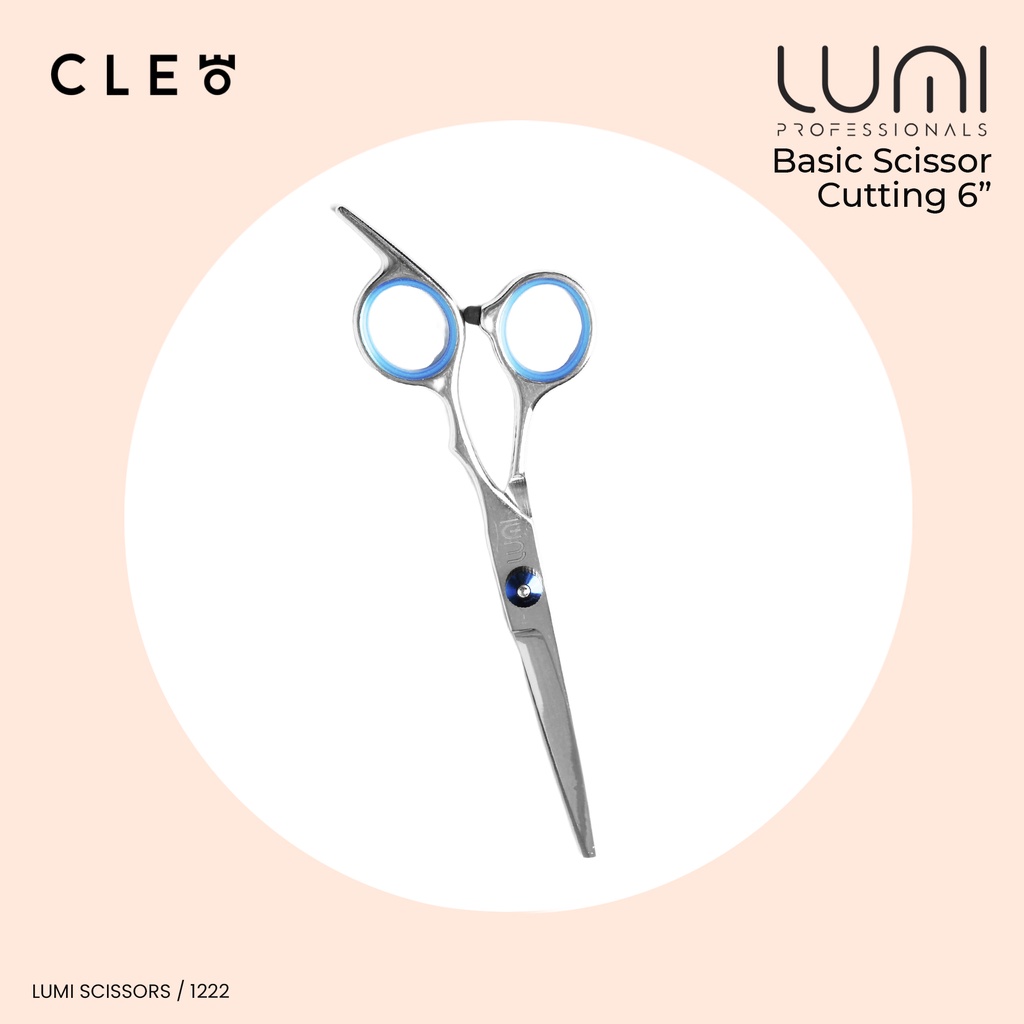 Jual Lumi Basic 6 Inch Hair Cutting Scissors - Gunting Potong Rambut ...