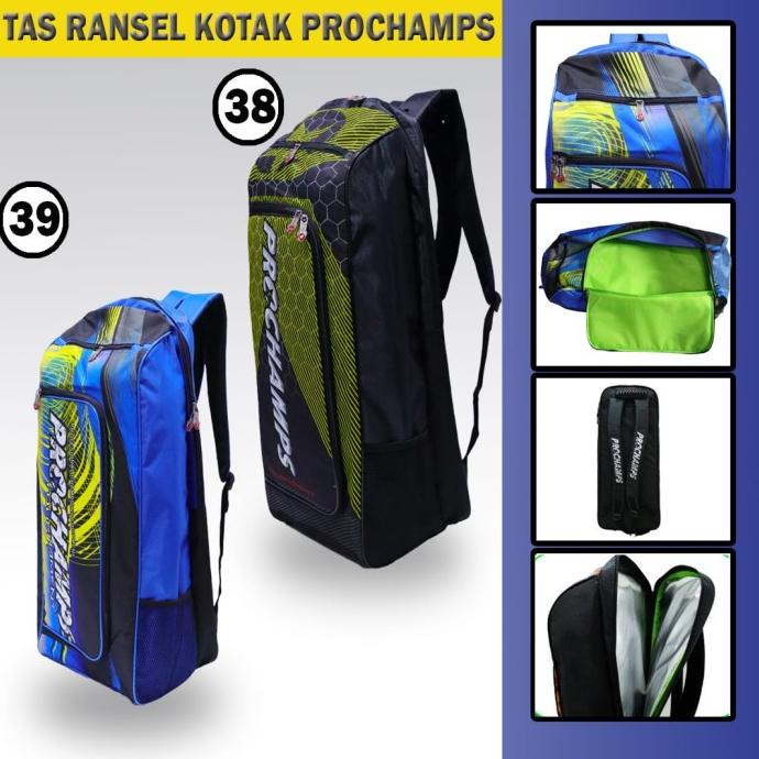 Jual PROCHAMPS TAS RANSEL PANJANG BADMINTON PART 3 ORIGINAL | Shopee ...