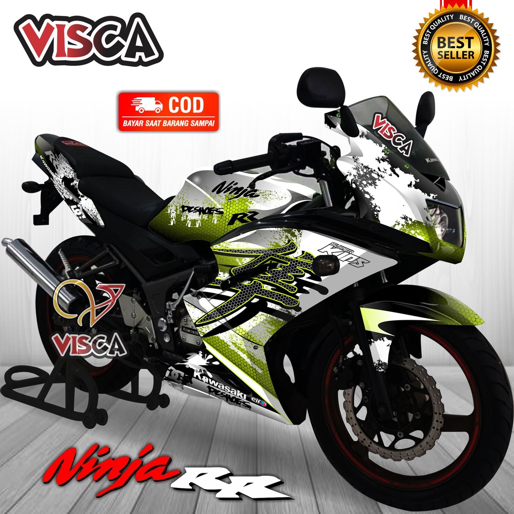 Jual Decal Ninja RR 150 Full Body Stiker Ninja RR 150 Full Body ...