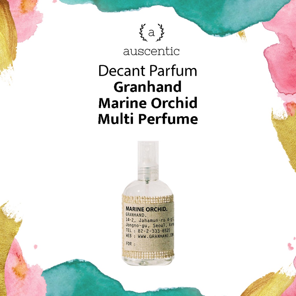 Jual Decant Original Granhand Marine Orchid Multi Perfume | Shopee ...