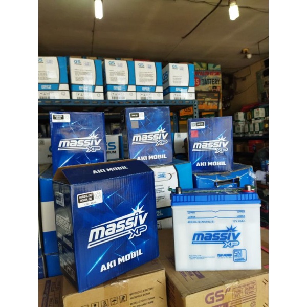 Jual AKI MOBIL WULING CONFERO MASSIV XP NS60LS 46B24LS 12V45AH AKI BASAH | Shopee Indonesia