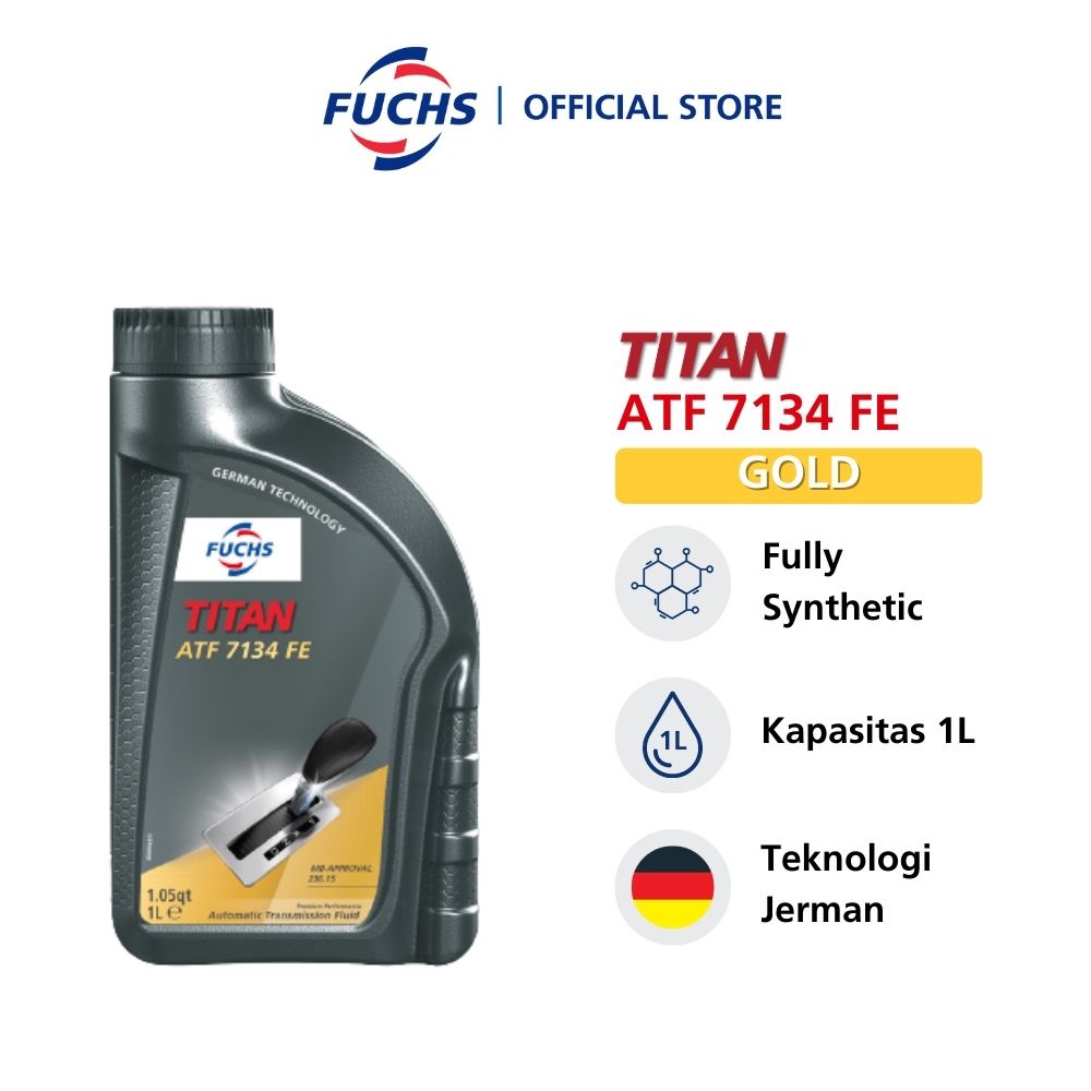 Jual FUCHS TITAN ATF 7134 FE Automatic Transmission Fluid 1L - Oli ...