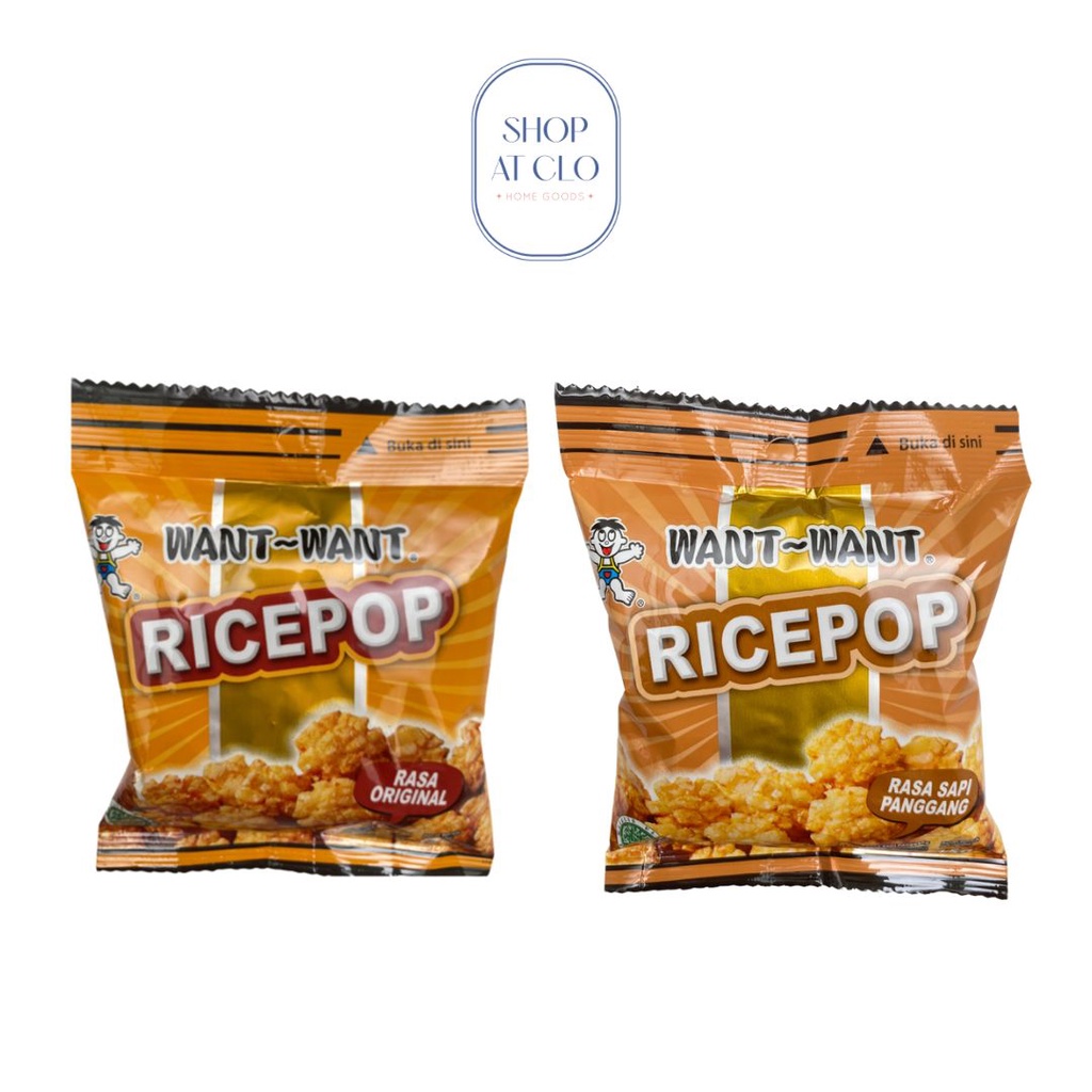 Jual Want Want Rice Pop Krekers Beras 15 gr | Shopee Indonesia