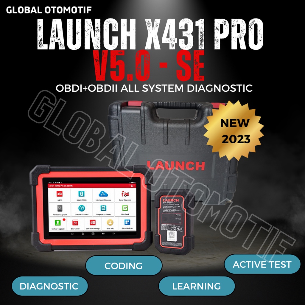 Jual Launch X431 PRO V5.0-SE Scaner Car diagnostic Tool ECU Programming OBD2 Original | Shopee ...