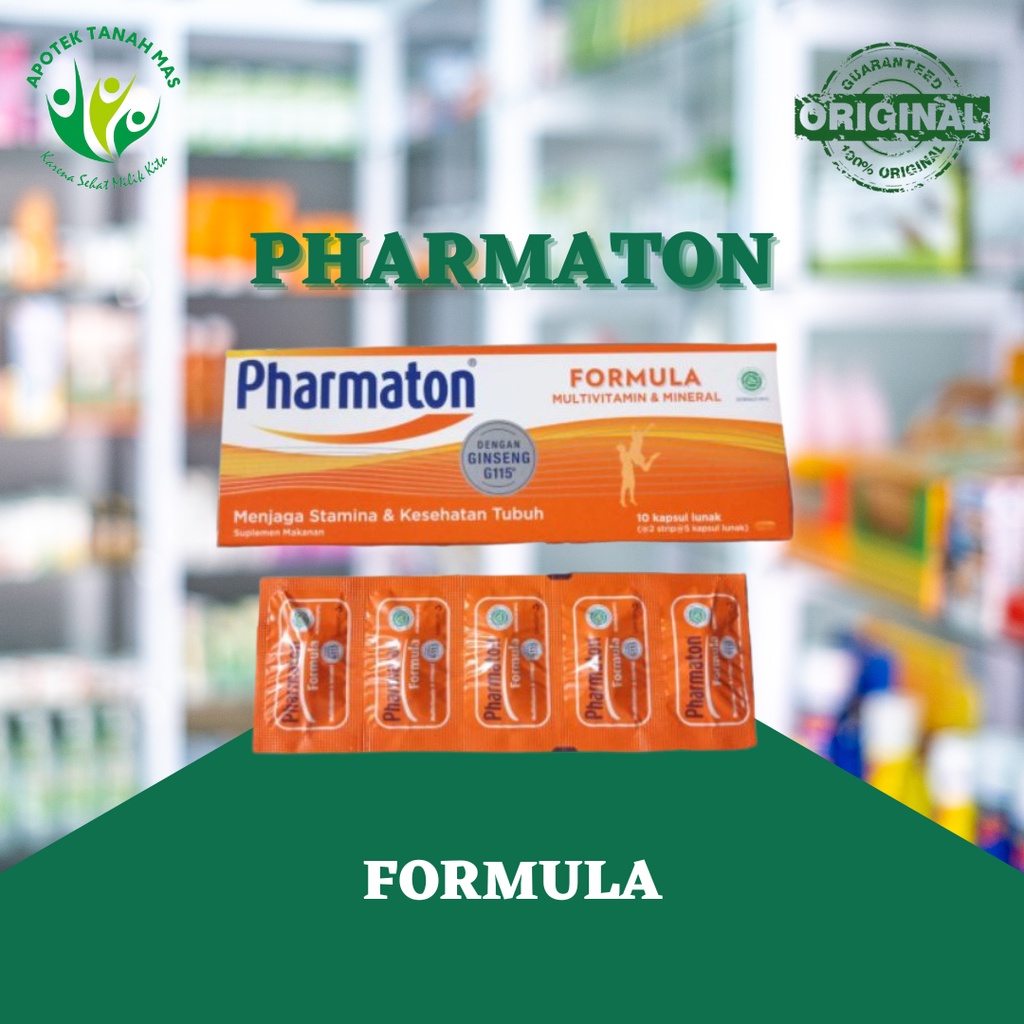 Jual Pharmaton Formula Suplemen Multivitamin Isi 5 | Shopee Indonesia