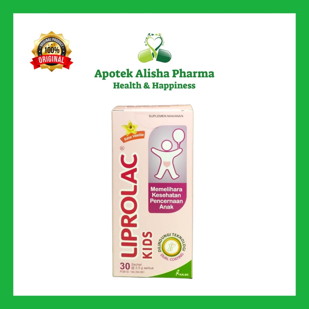 Jual Liprolac Kids Sachet - Liprolax Anak Sachet Rasa Vanila Suplemen ...