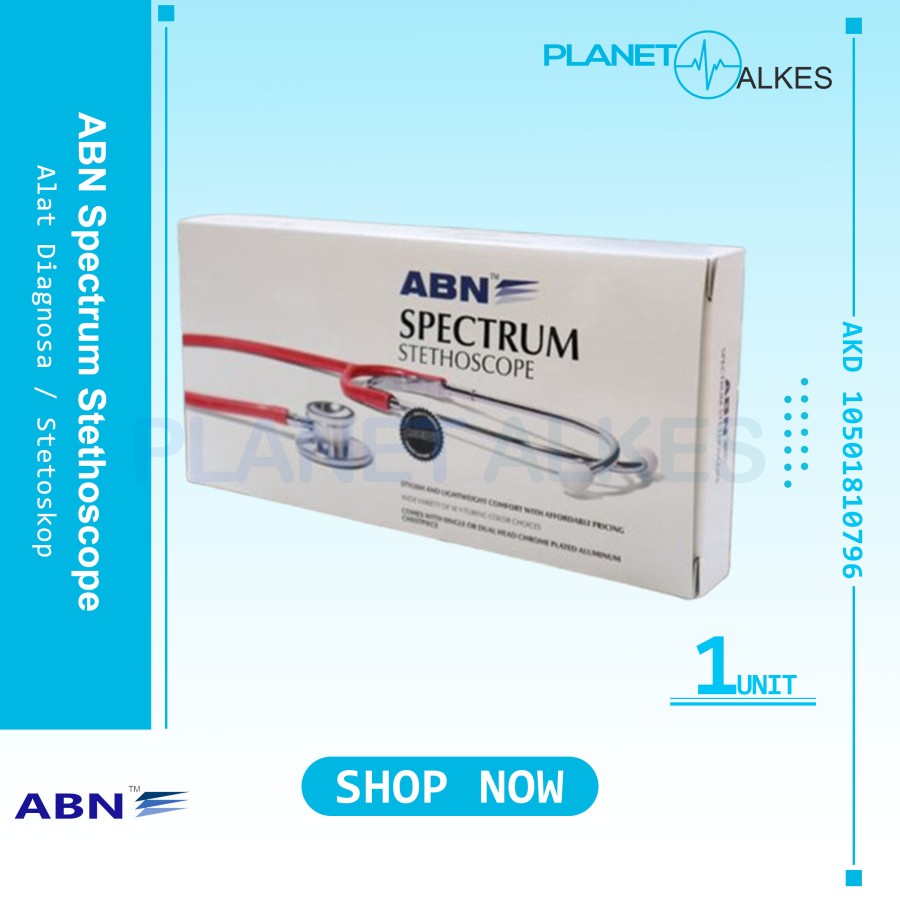 Jual ABN Spectrum Stetoskop / ABN Spectrum Stethoscope Dewasa / Alat ...