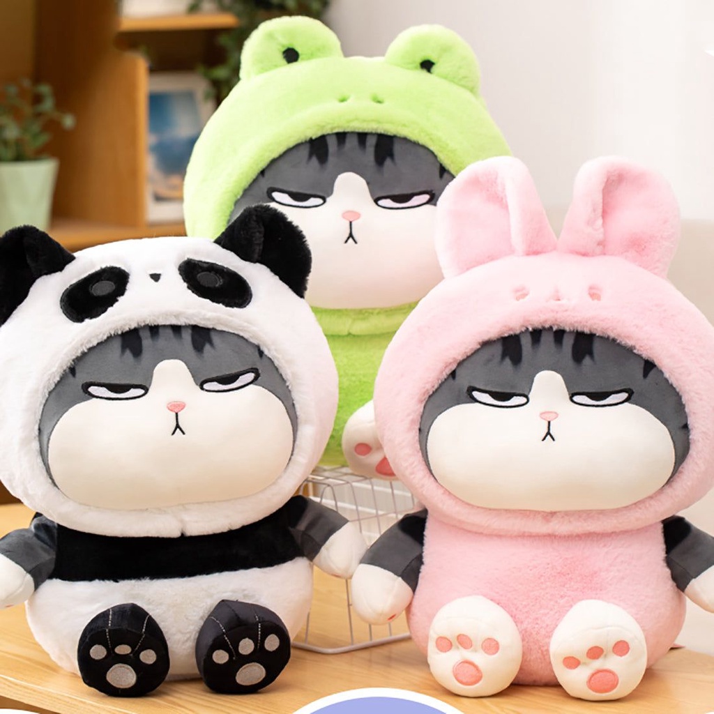 Jual Mainan Boneka Lucu karakter Kucing Cat Furyu Costumes Plush Toy ...