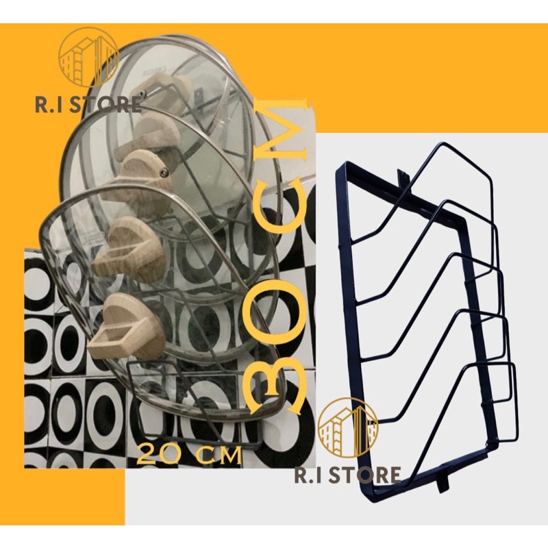 Jual Rak Susun Tutup Panci VARIASI BESI PLAT PREMIUM ( KODE 01) / Rak ...