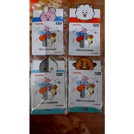 Jual calendar good day bt21 2023 | Shopee Indonesia