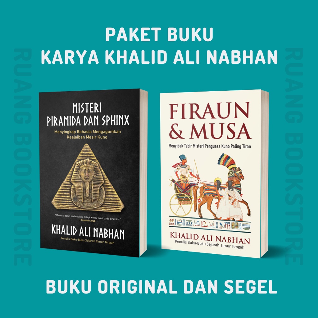 Jual Paket Buku Karya Khalid Ali Nabhan - Buku Original Segel - [Isi 2 ...