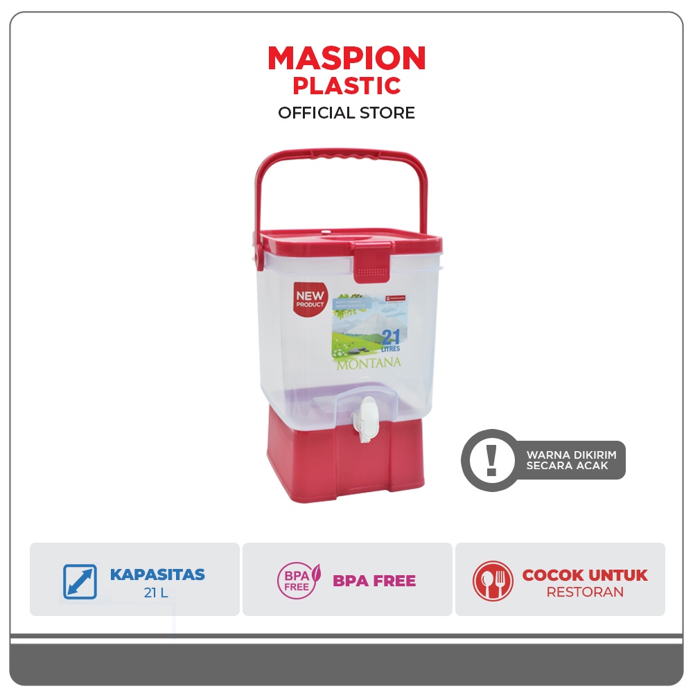 Jual Maspion Dispenser Air Minum Plastik Montana Water Dispenser 21 ...