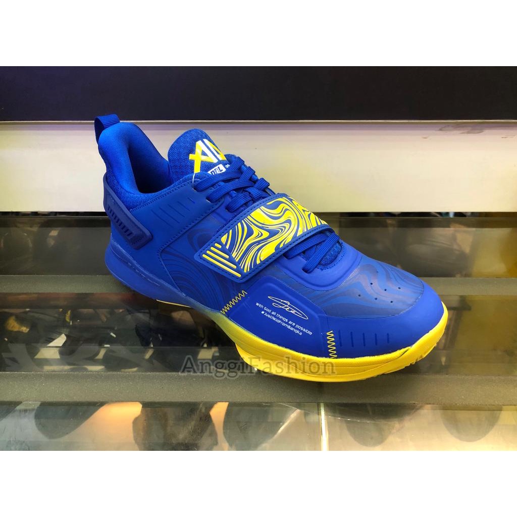 Jual Sepatu Basket Ardiles AD2 Cyclone - Blue, Yellow | Shopee Indonesia