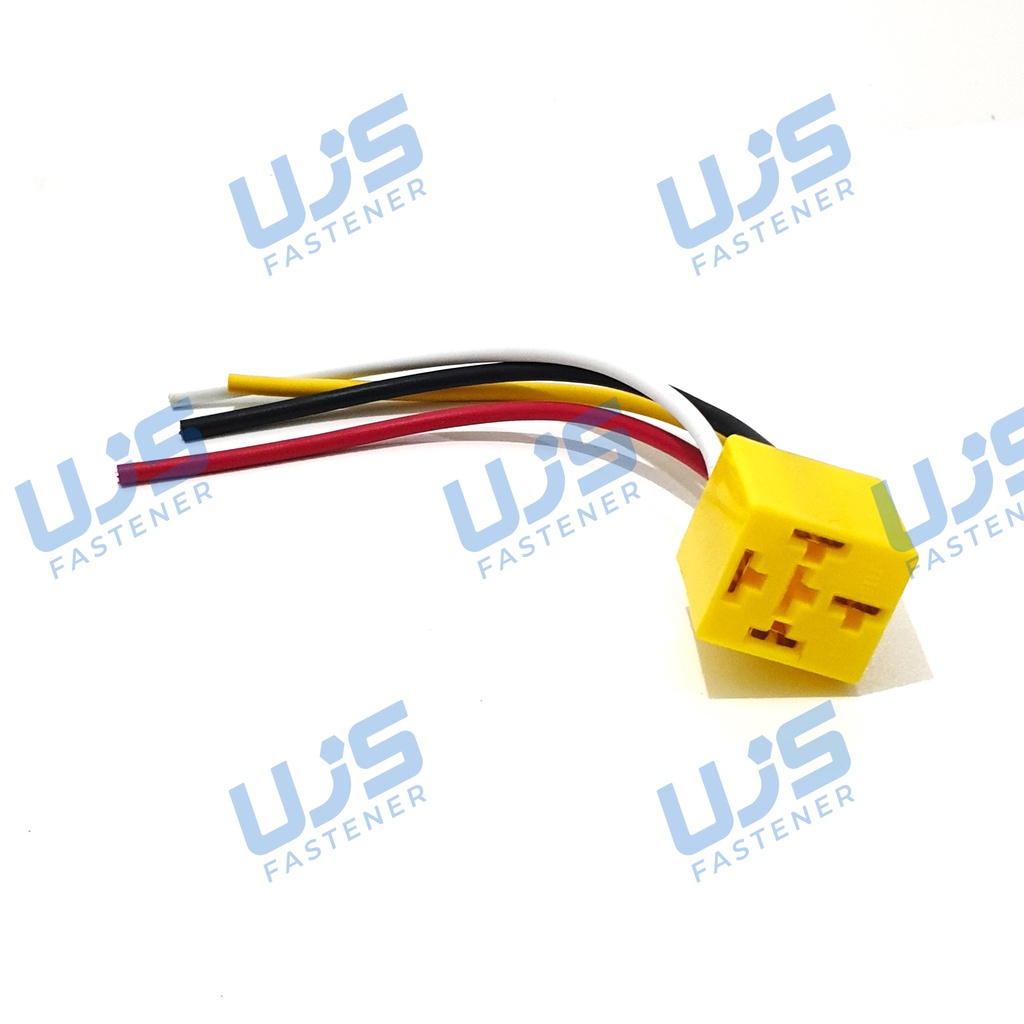 Jual Socket Soket Box Rumah Relay Klakson Lampu 4 Pin 5 Pin Kaki 4 ...