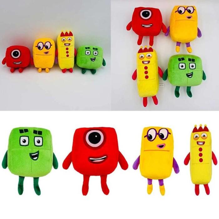 Jual Numberblocks Plush Stuffed Toys Educational Doll Number Blocks