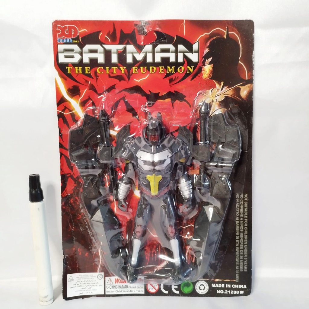 Jual Mainan Robot Batman Press / Batman Robot Toys | Shopee Indonesia