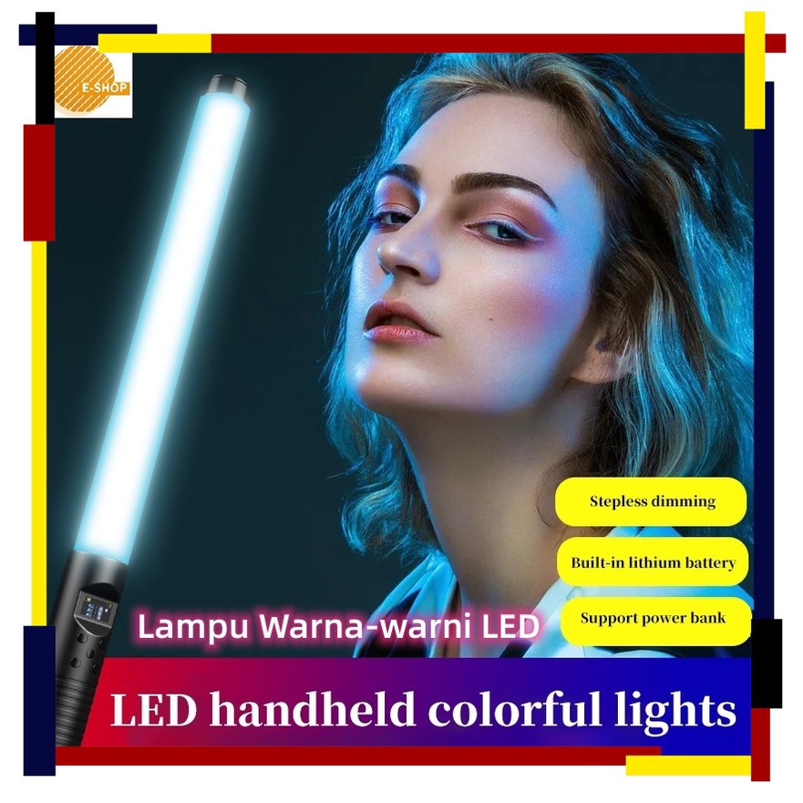 Jual Lampu Fotografi Tongkat Cahaya RGB dengan Remote Control Handheld ...