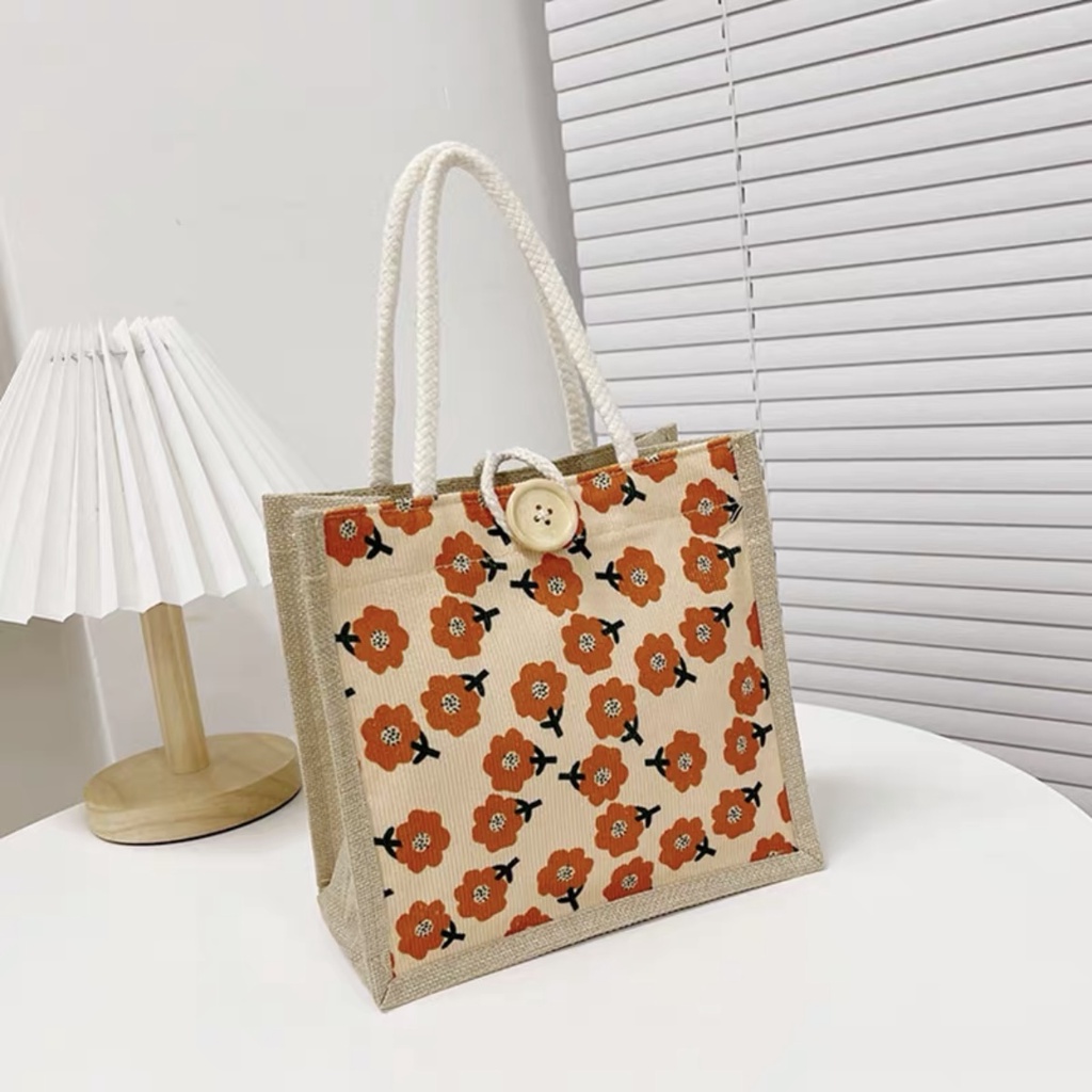 Jual SMALL - Tas Kanvas kecil/tas kecil casual/totebag kecil kanvas/tas ...