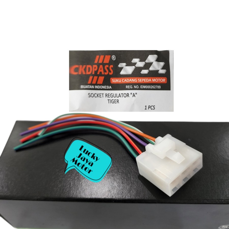 Jual Soket Socket regulator kiprok Tiger pnp Nmax N-Max Megapro Mega ...