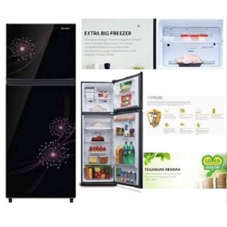 Jual KULKAS SHARP SJ 317 MG LEMARI ES 2 PINTU SJ317MG SJ 317MG | Shopee ...