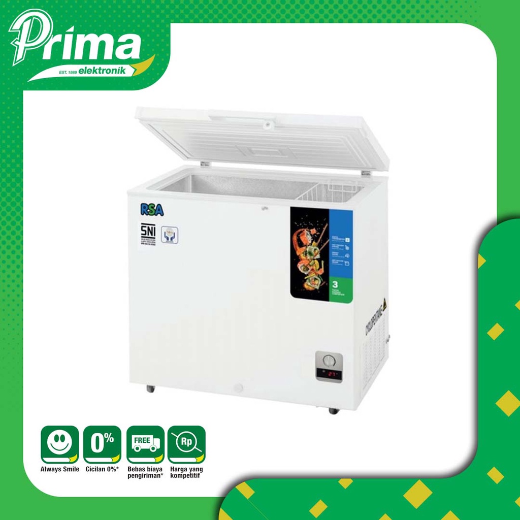 Jual Chest Freezer CF 310 RSA/ Freezer Rumah Tangga CF-310Q/Freezer Box ...