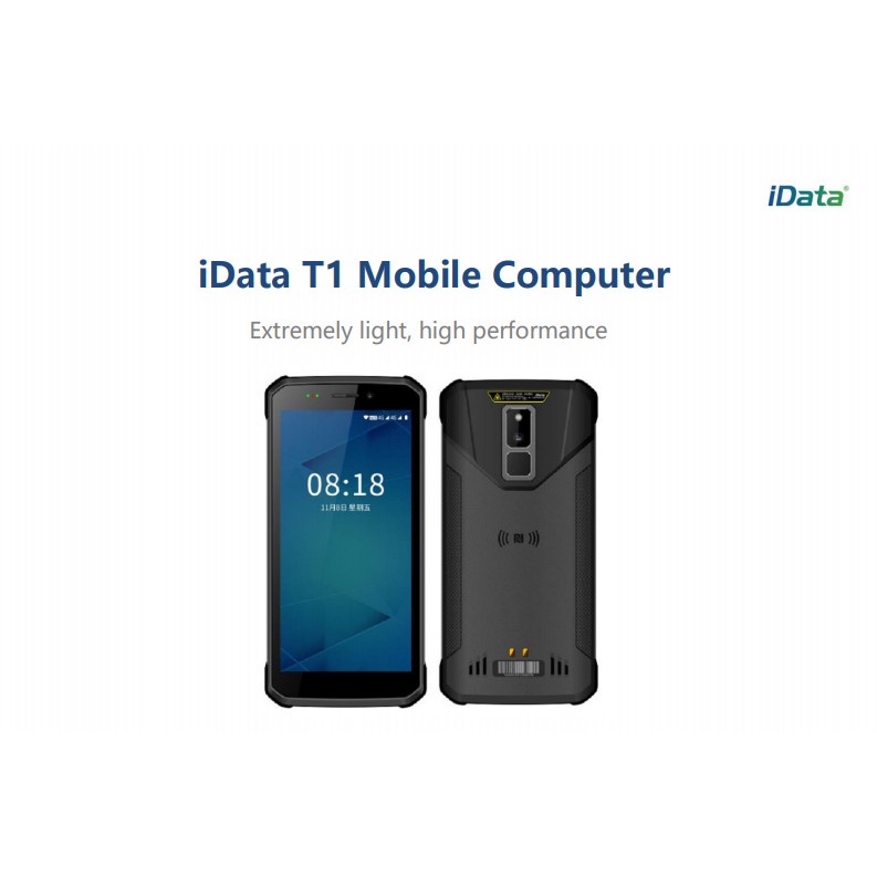 Jual iDATA T1 2D BARCODE SCANNER PDT PDA Android Handheld Mobile Computer | Shopee Indonesia