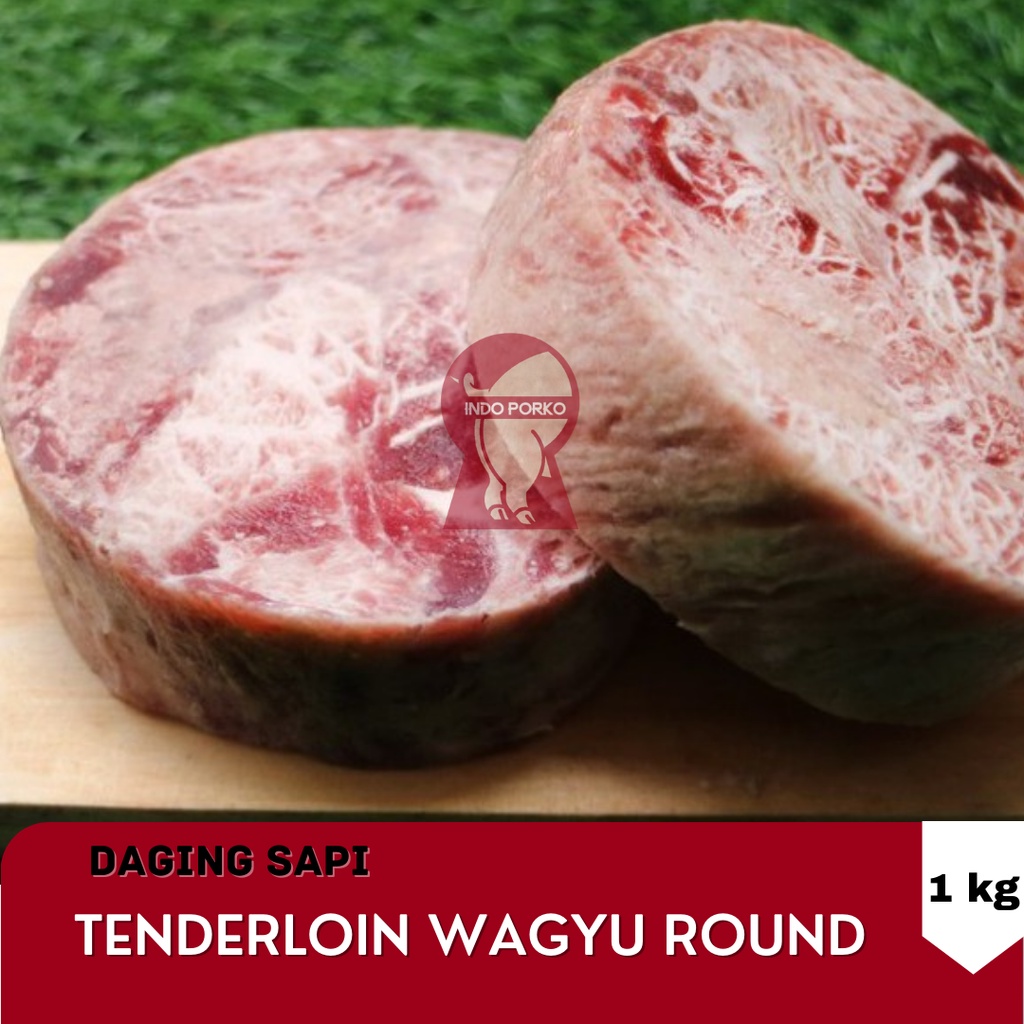 Jual Tenderloin Wagyu Round Beef Meltique Steak / Daging Sapi Meltik ...
