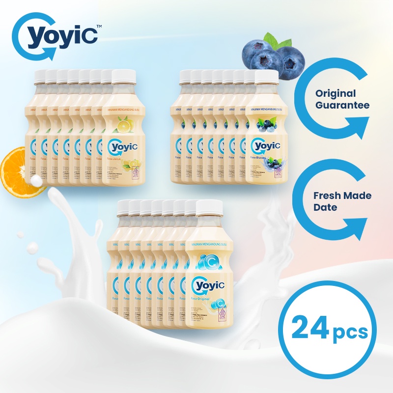 Jual Yoyic Minuman Susu Fermentasi 130 ML Untuk Kesehatan Pencernaan ...